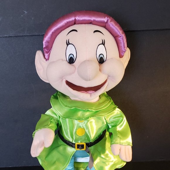 Disney | Toys | Disney Dopey 4 Plush Doll Snow White And The Seven ...